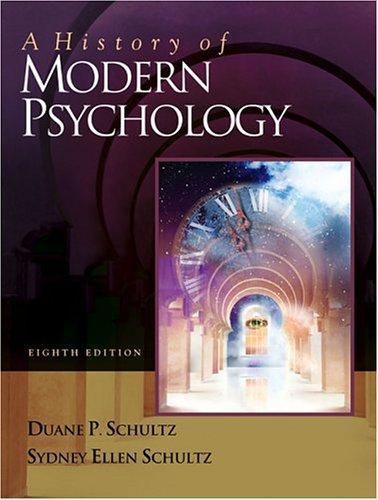 A History of Modern Psychology [with InfoTrac] 9780534557751 | eBay
