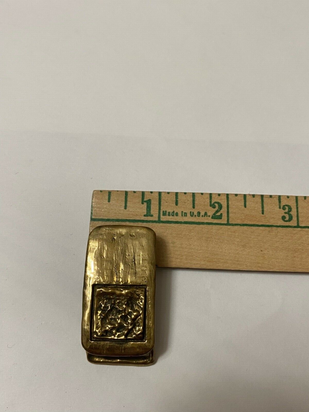 Vintage Signed Ivar Hyden Brass Belt Buckle 1979 RARE Framed Nugget | eBay