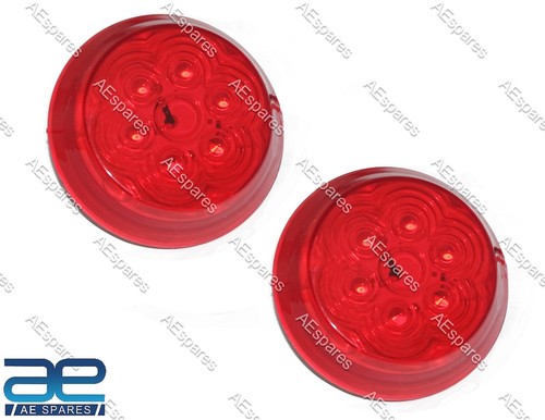 New Universal Fit Red Single Function Round Led Marking Lamp 80mm | eBay UK