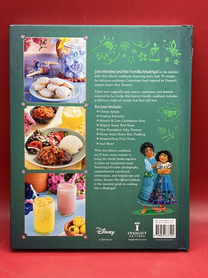 Encanto: The Official Cookbook - (Disney) by Insight Editions ...