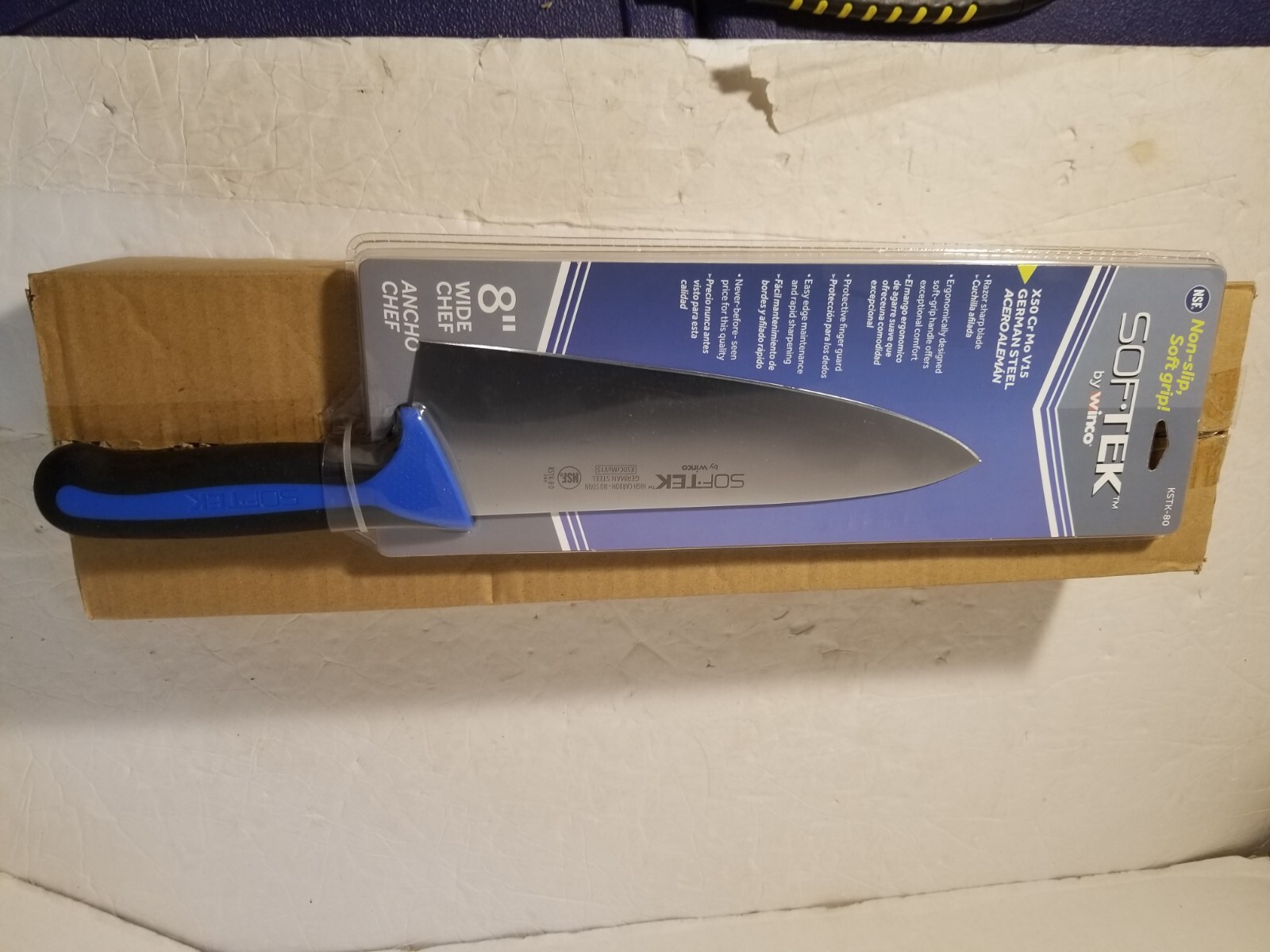 WINCO KSTK-80 8 in Sof-Tek™ Chef's Knife | eBay