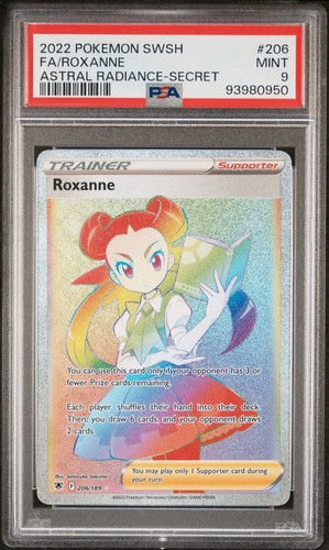 2022 POKEMON SWSH FA/ROXANNE ASTRAL RADIANCE SECRET #206 PSA 9 (950) | eBay