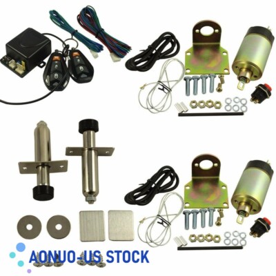 85lb Street Rat Hot Rod Truck Car Shaved Door Handle Kit 2 Door Popper ...