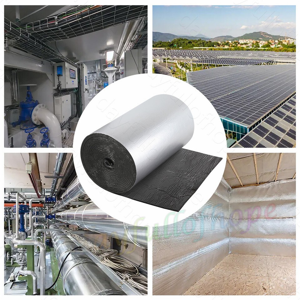 10m Camper Van Insulation Self-adhesive Thermal Soundproof 7mm Closed ...