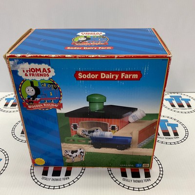 Thomas & Friends Sodor Dairy Farm Wooden - New in Box | eBay