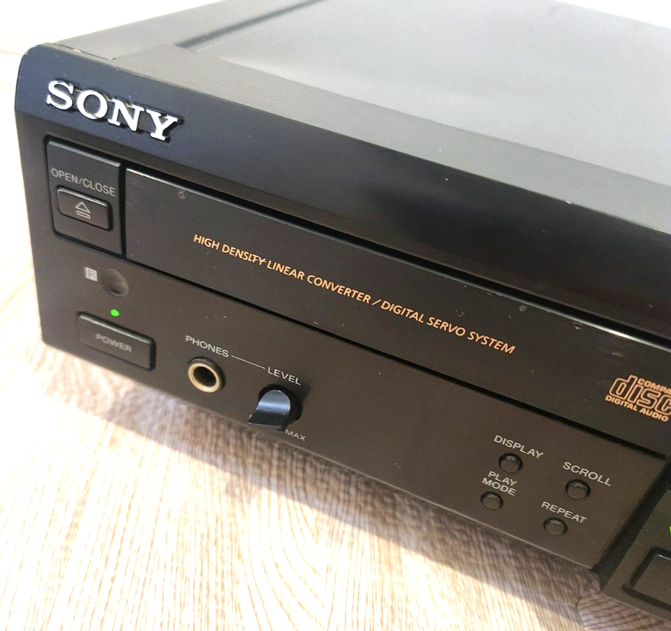 SONY MXD-D1 CD MD Deck Digital Recording Optical In Out Remote Manual ...