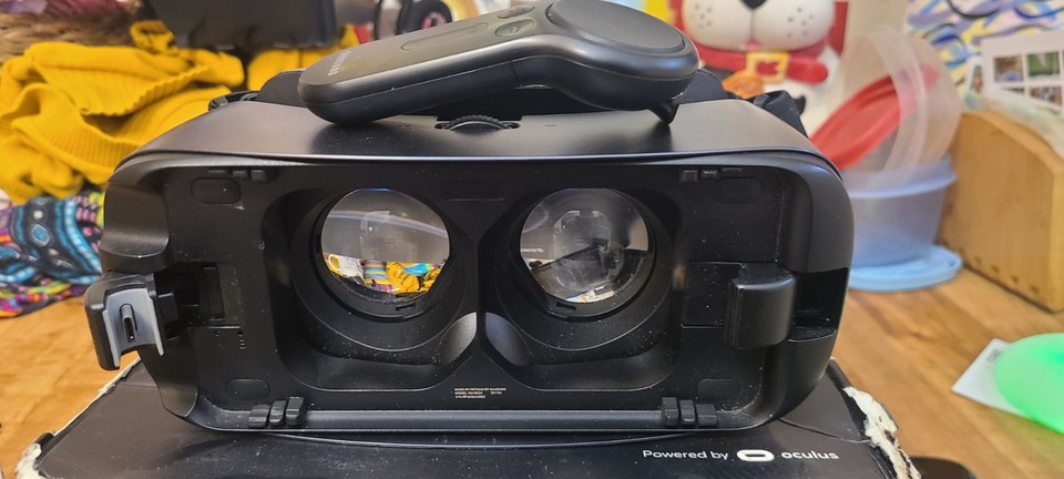 Samsung Gear Virtual Reality VR Oculus Goggles Headset Model SM-R324 | eBay