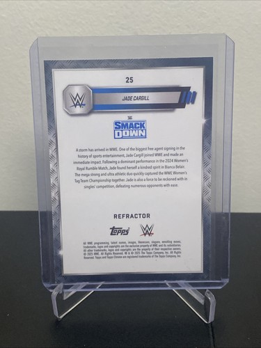 2025 Topps Chrome WWE - Refractor #25 Jade Cargill | eBay