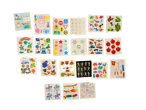 Vintage 80s 90s Sandylion Foil Prism Glitter Sticker Sheets - 21 ...