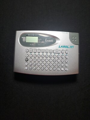 Casio KL-60 Portable Thermal Label Maker EZ-Label Printer Label It | eBay