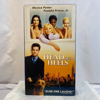Head Over Heels VHS (Universal, 2001) Starring Freddie Prinze Jr ...