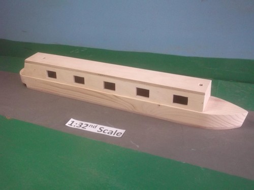Wooden Model Truck Load 1:32nd Scale 18.2m Canal Boat | eBay
