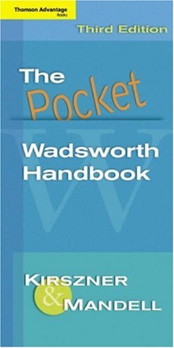 Thomson Advantage Books : The Pocket Wadsworth Handbook by Laurie G ...