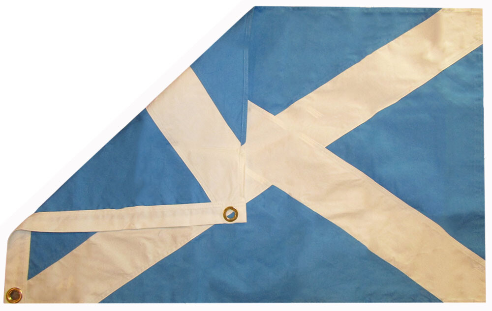 2x3 Scotland Cross Premium Quality 100% Cotton Flag 2'x3' Grommets 2 ...