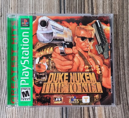 Duke Nukem Time to Kill (Sony PlayStation 1, 1998) PS1 Complete Hits ...