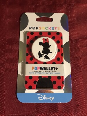 PopSockets Popwallet Plus Disney Minnie Mouse Pop Wallet CC ID DISNEY ...