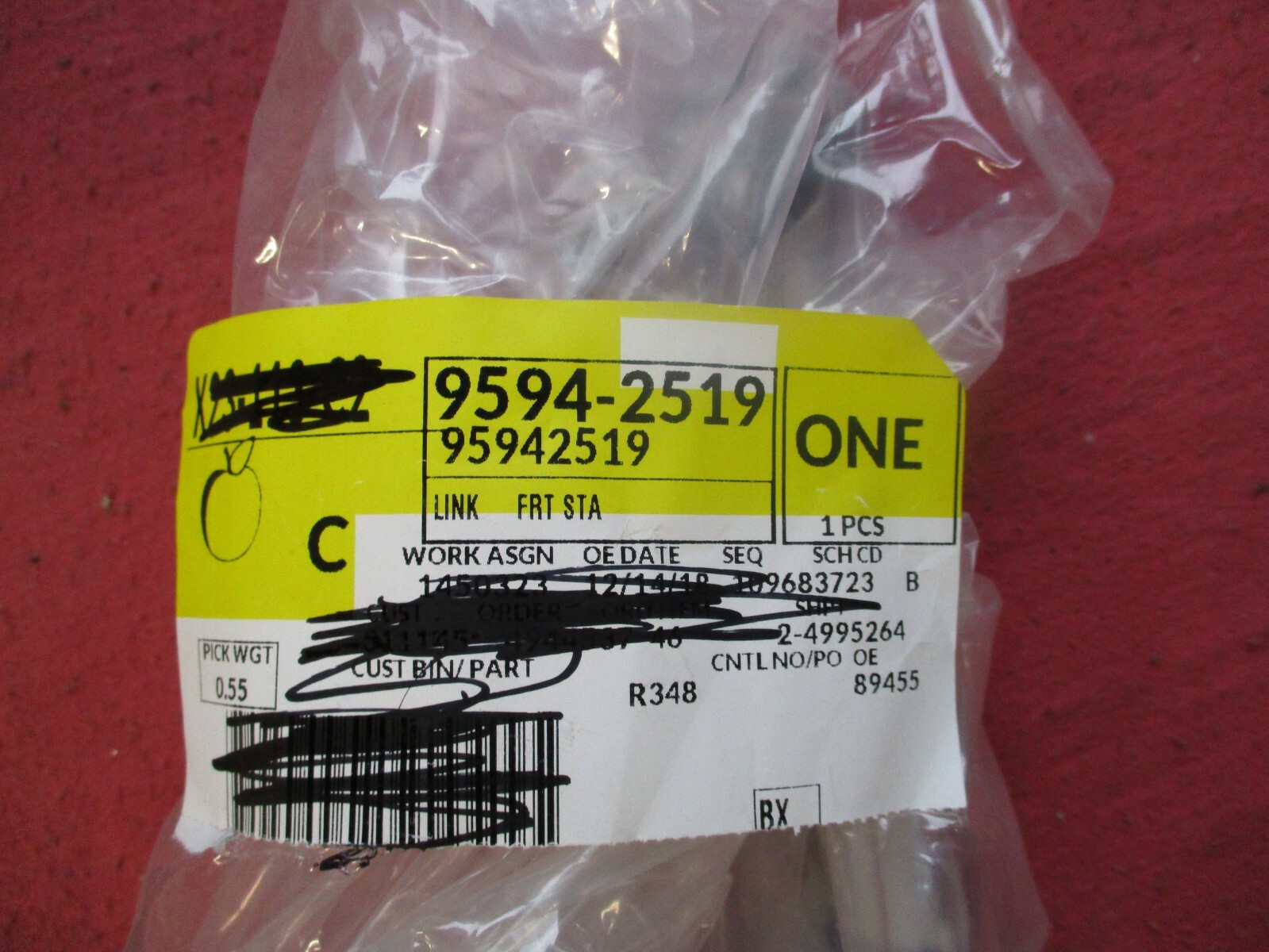 GM 95942519 OEM Stabilizer Sway Bar Front Link Left Driver Chevrolet ...