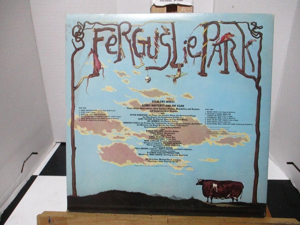 Stealers Wheel - Ferguslie Park 33 RPM Vinyl LP Record 1973 A&M SP 4419 ...