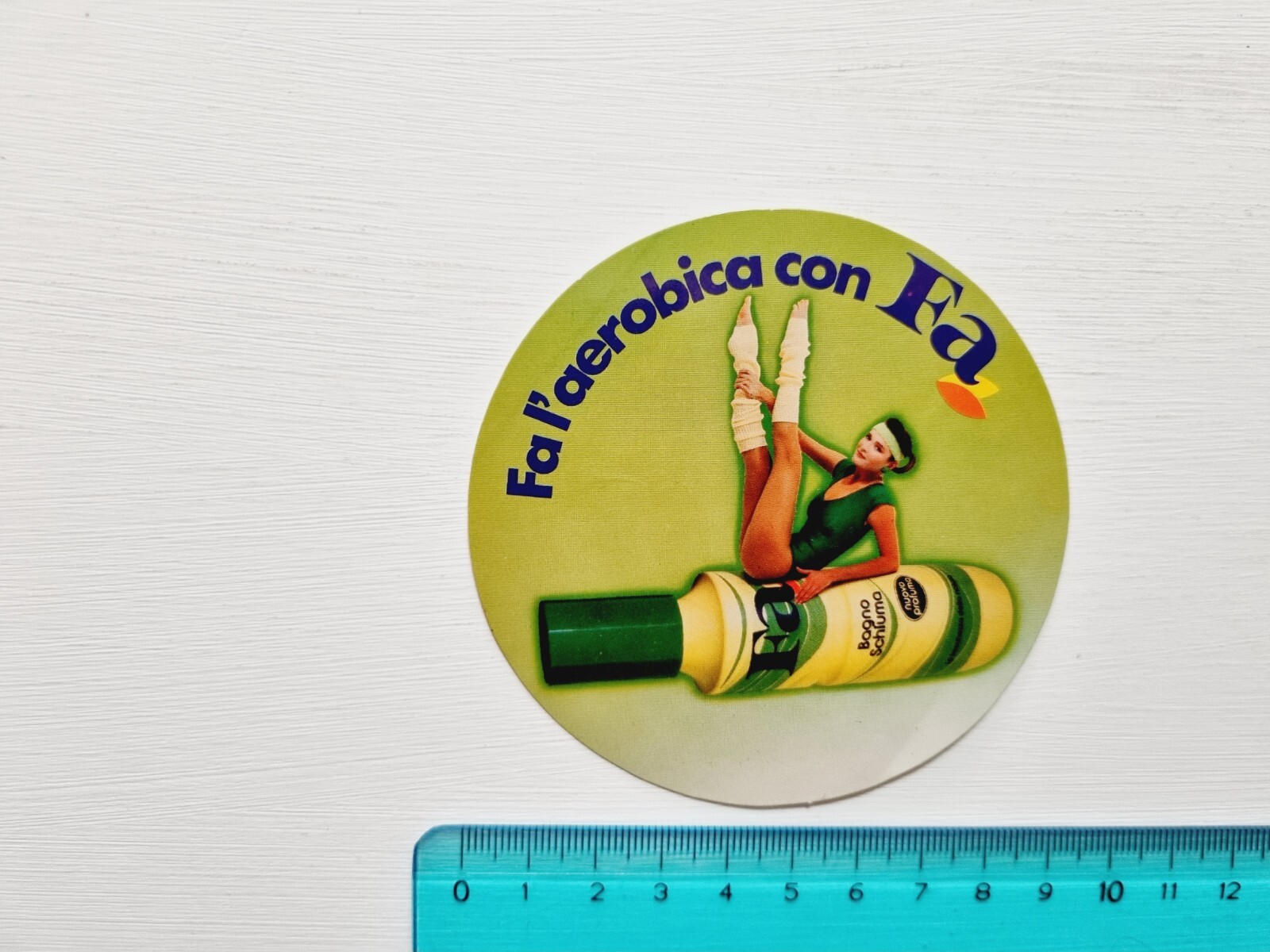 Adhesive Fa L'Aerobics With Fa Sticker Autocolant Vintage 80s Original ...