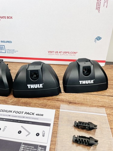 Thule Rapid Podium Foot Pack 30404 (460R) (Repackaged) + Free Thule ...