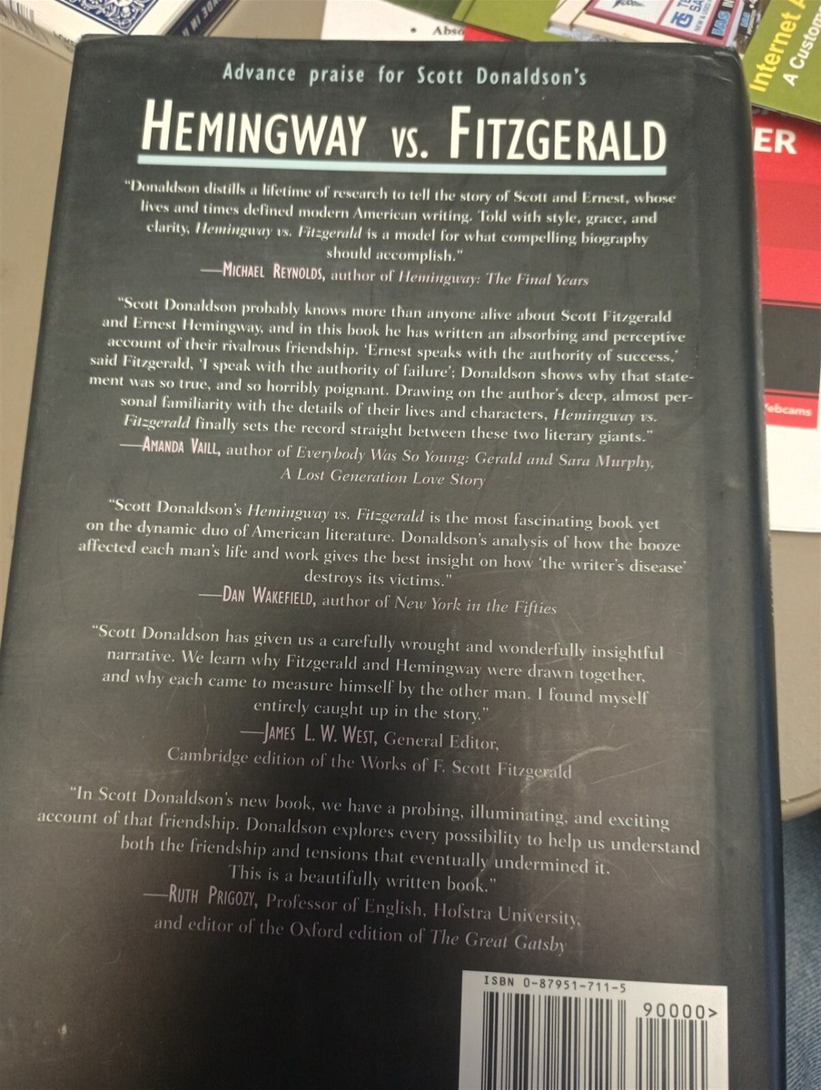 Ernest Hemingway E Scott Fitzgerald