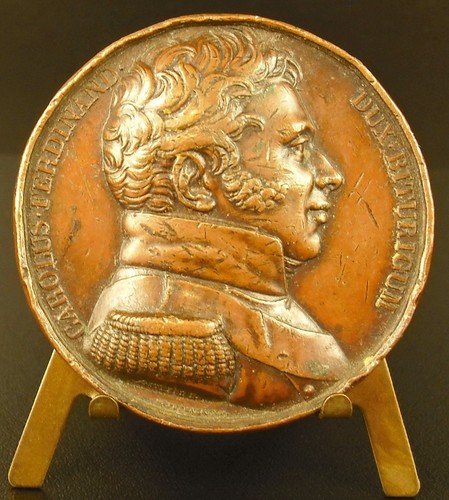 Charles-Ferdinand Medal of Artois Duke of Berry by Raymond Gayrard ...