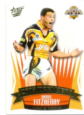 2005 NRL Premiers Card PC3 Daniel Fitzhenry - Wests Tigers | eBay