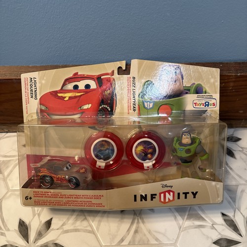Open Box Disney Infinity Race To Space Buzz Lightyear And Lightning ...