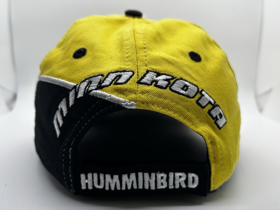 Minn Kota Humminbird Cap Hat Adult Adjustable Embroidered Black Yellow ...