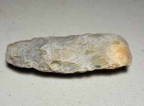 WOODLAND KNIFE BLADE ARROWHEAD PROJECTILE POINT AUTHENTIC WHITE 4” R7F ...