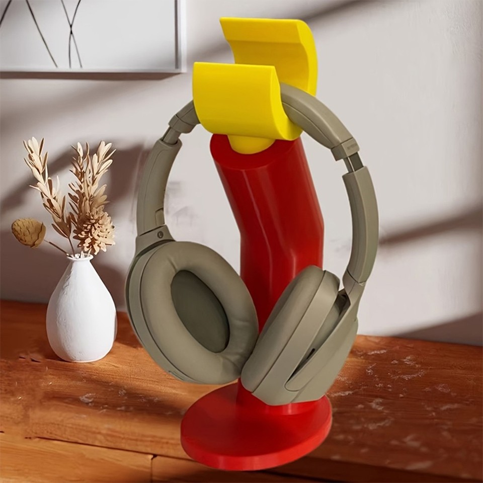 Modeling Headphone Stand Computer Headphone Hanger Figurines ...