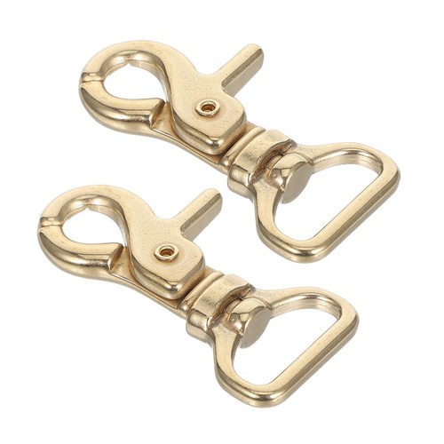 2 Pcs Lobster Keychain Metal Claw Clasps Swivel Trigger Snap Hooks for ...