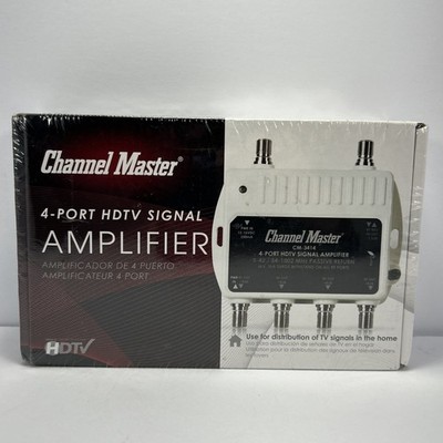 NEW Channel Master Ultra Mini 4 TV Antenna Amplifier~TV Antenna Signal ...