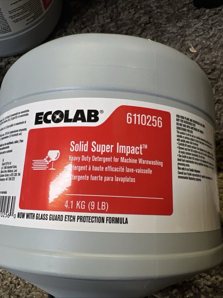 Ecolab Solid Super Impact Heavy Duty Detergent 6110256 9 Lbs | eBay