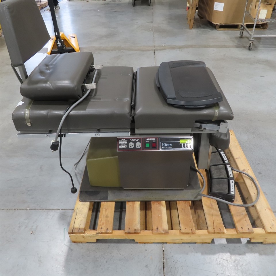 Midmark Ritter 111 Power Exam Table w/ Foot Pedal Medical Products | eBay
