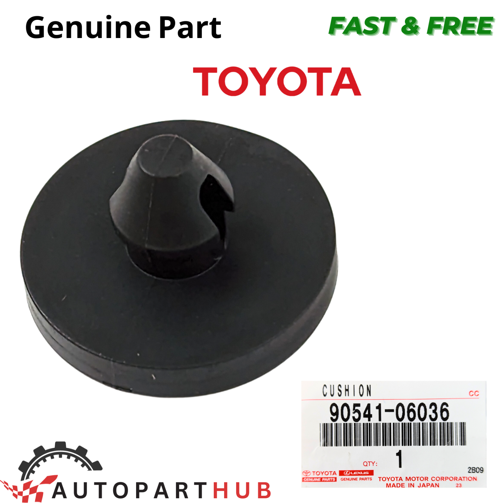 GENUINE TOYOTA LEXUS SCION BRAKE CUSHION CLUTCH PEDAL STOPPER PAD 90541 ...