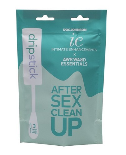 Awkward Essentials Dripstick After Sex Feminine Hygiene Clean Up Cum ...