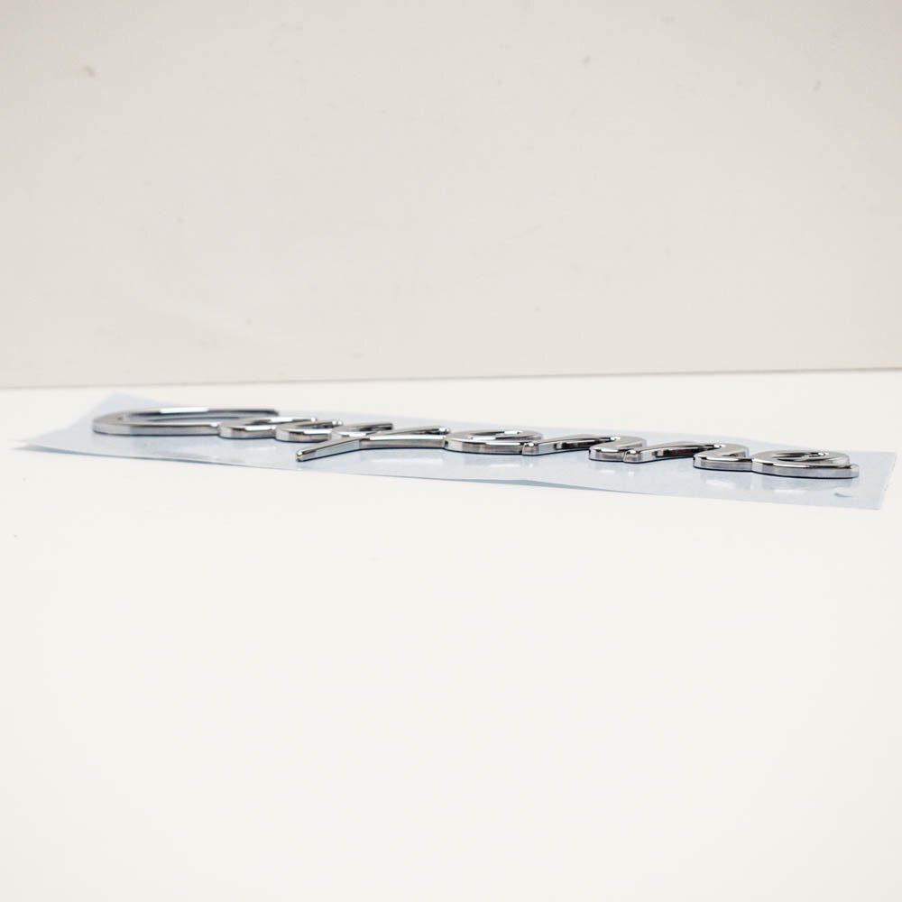 Porsche Cayenne 92A Emblem Rear Chrome Finish 95855967501 NEW GENUINE ...