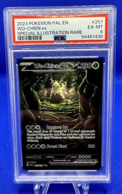 Wo-Chien ex 257/193 Paldea Evolved Pokemon Card Special Illustrated ...