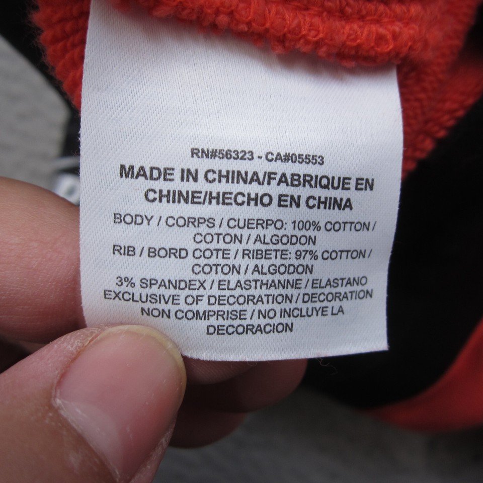 Nike Air Shorts Mens L Red Sweat Drawstring Basketball Gym Travel ...