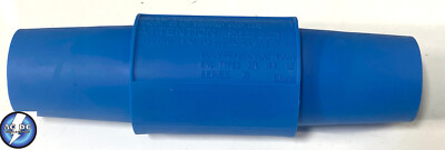 HUBBELL HBLDFBL Double Connector,BLUE,Female-Female,Taper 300/400amp ...