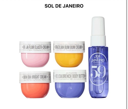 SOL DE JANEIRO 4PCS BODY BUTTER+1 PCS PARFUM #59 NEW IN BOX | eBay