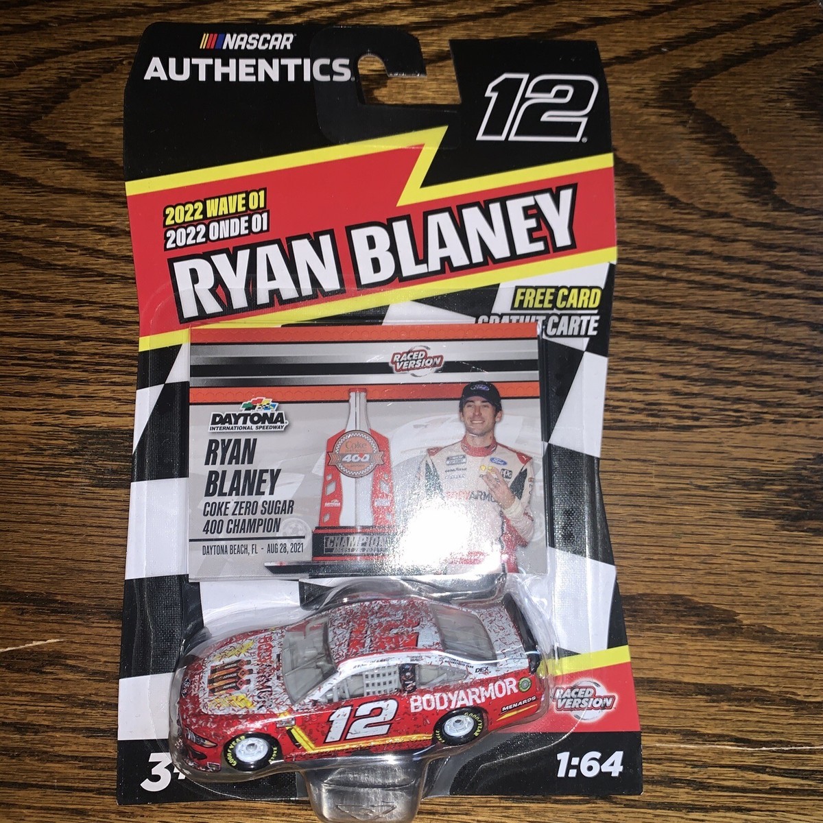 Nascar Race Pocono Ryan Blaney 2022 Lionel #12 Body Armor Edge NEXT GEN ...