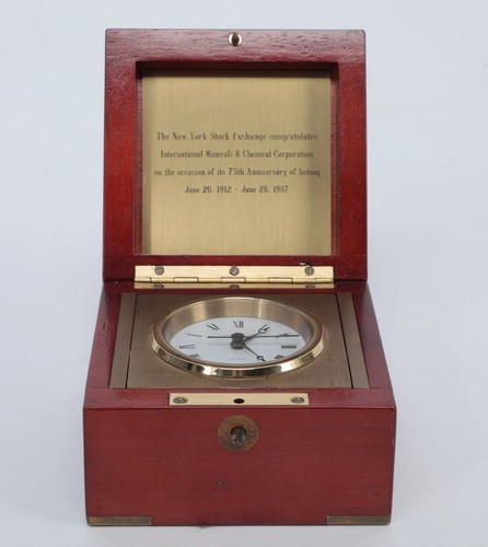 Vintage 1987 Tiffany & Co. New York Stock Exchange Clock International ...