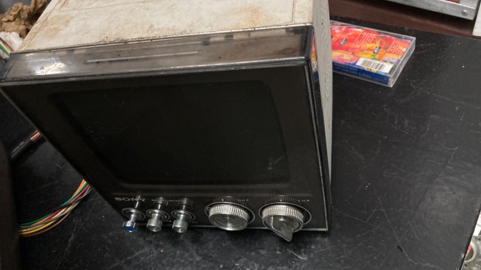 Vintage Sony Solid State Transistor TV Receiver Model TV-730 | eBay