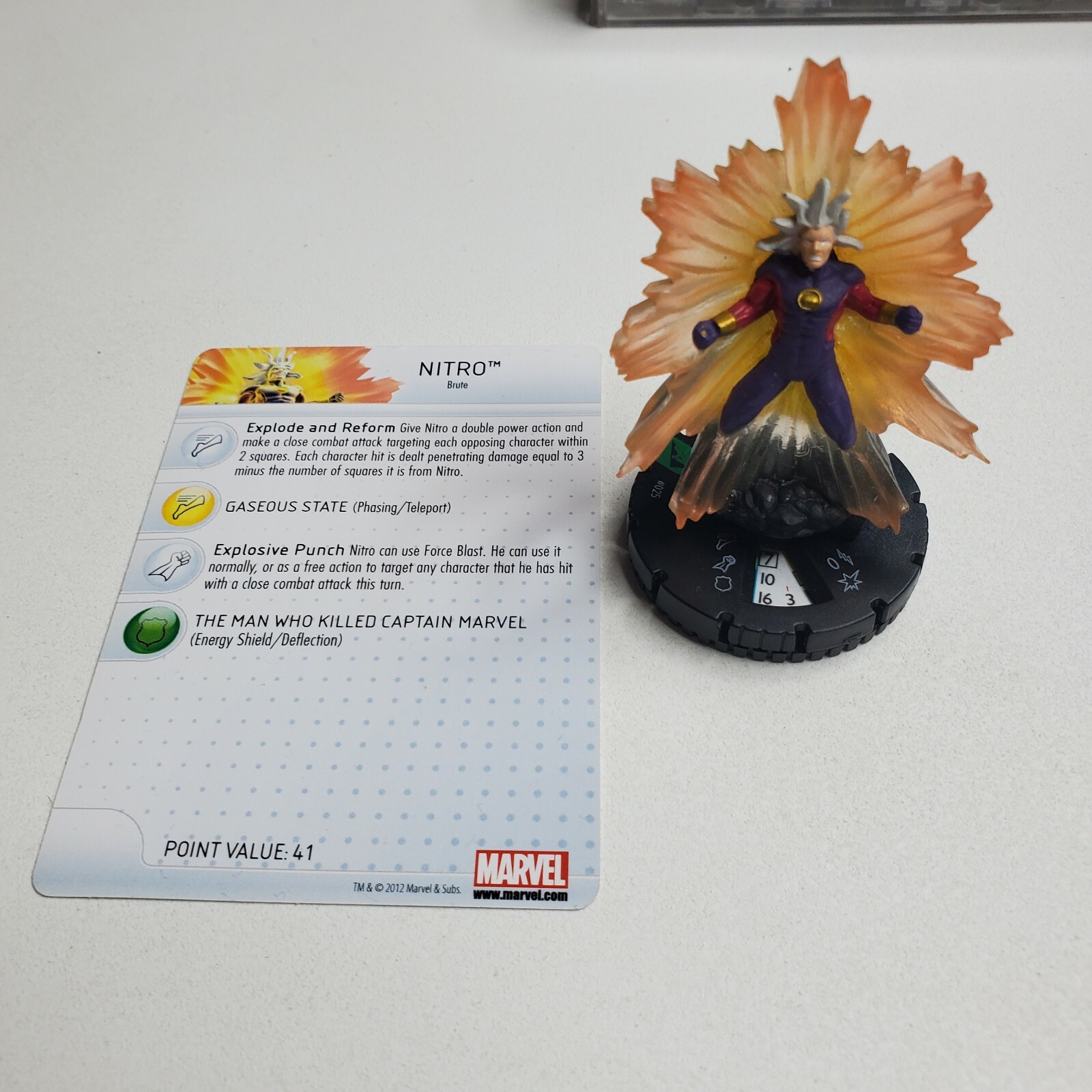 Marvel Heroclix Nitro #025 Chaos War set Uncommon w/ card | eBay