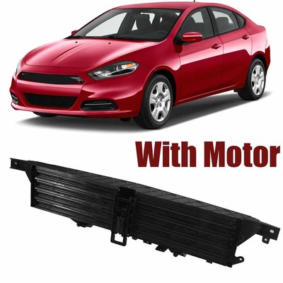 For 2013-2016 Dodge Dart Black Front Radiator Active Grille Shutter ...