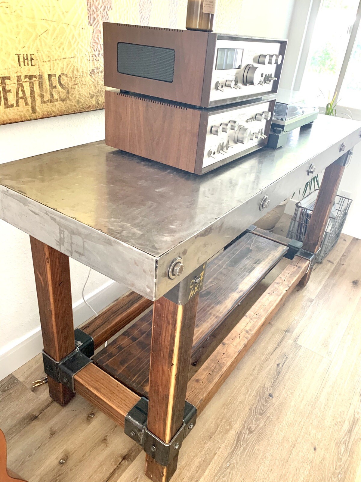 Custom Industrial Table | eBay