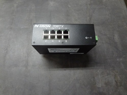 Red Lion Controls N-TRON 708TX 8-Port Industrial Managed Ethernet ...