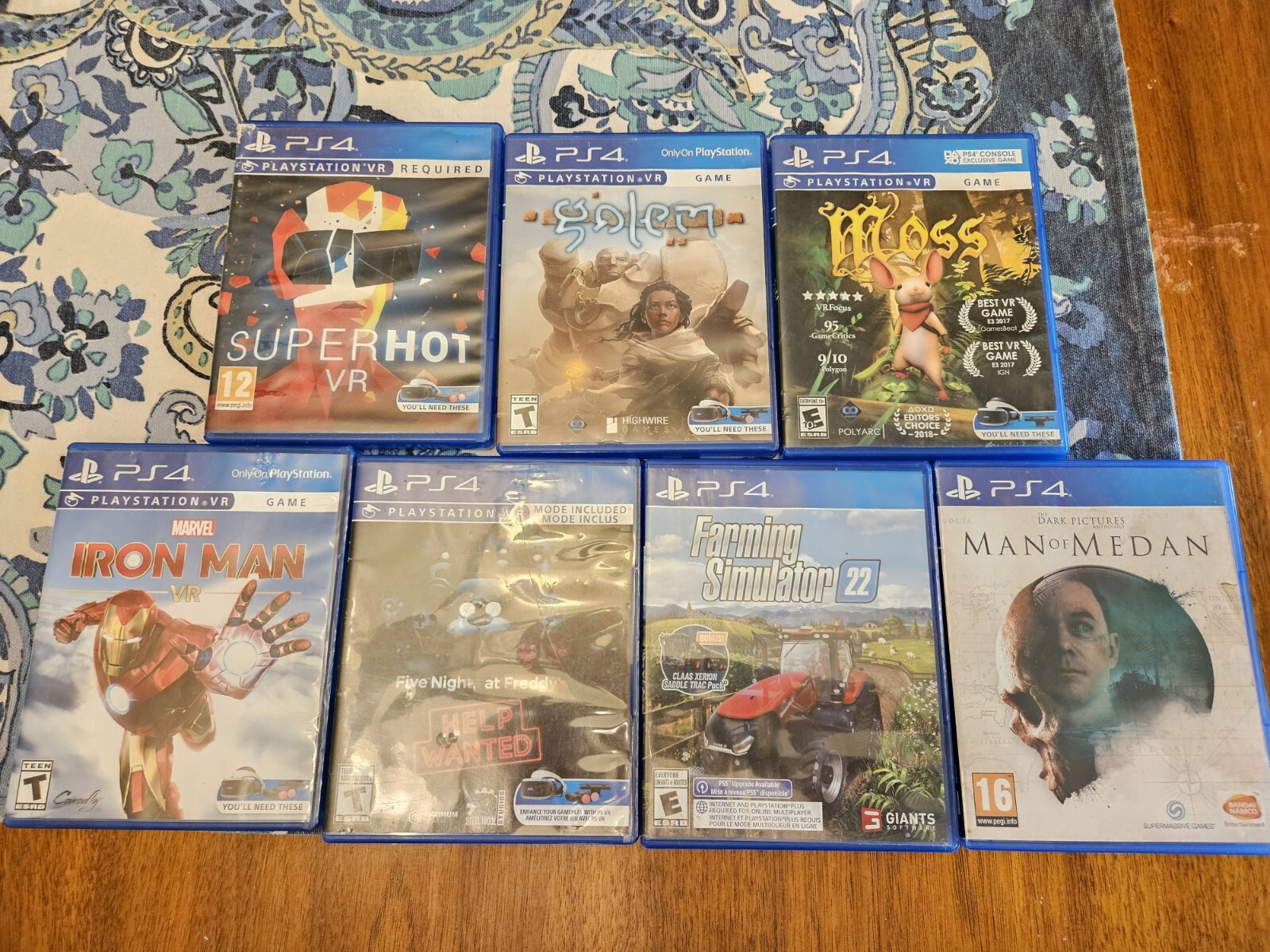 PlayStation 4 VR games lot bundle Moss | eBay
